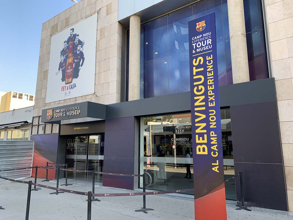 Camp Nou, tour door het voetbalstadion van FC Barcelona